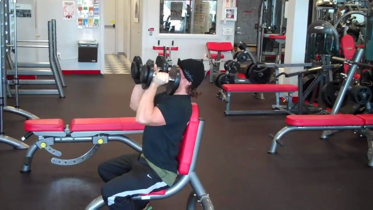 Military Press (Modified Arnold Press) - YouTube