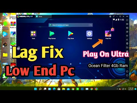 Memu Player Best Setting For Free Fire || Memu Emulator Lag Fix - YouTube