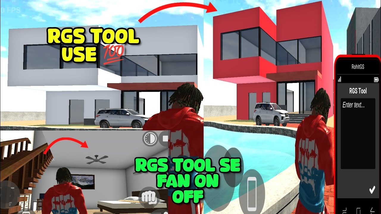 New update 🤑 RGS Tool se fan and off 💯Aur colour change #viral # ...