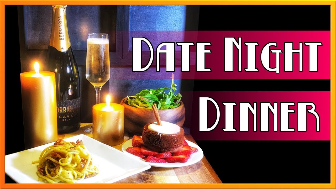 Easy Date Night Recipes: Carbonara With Spiced Chocolate Lava Cake ...