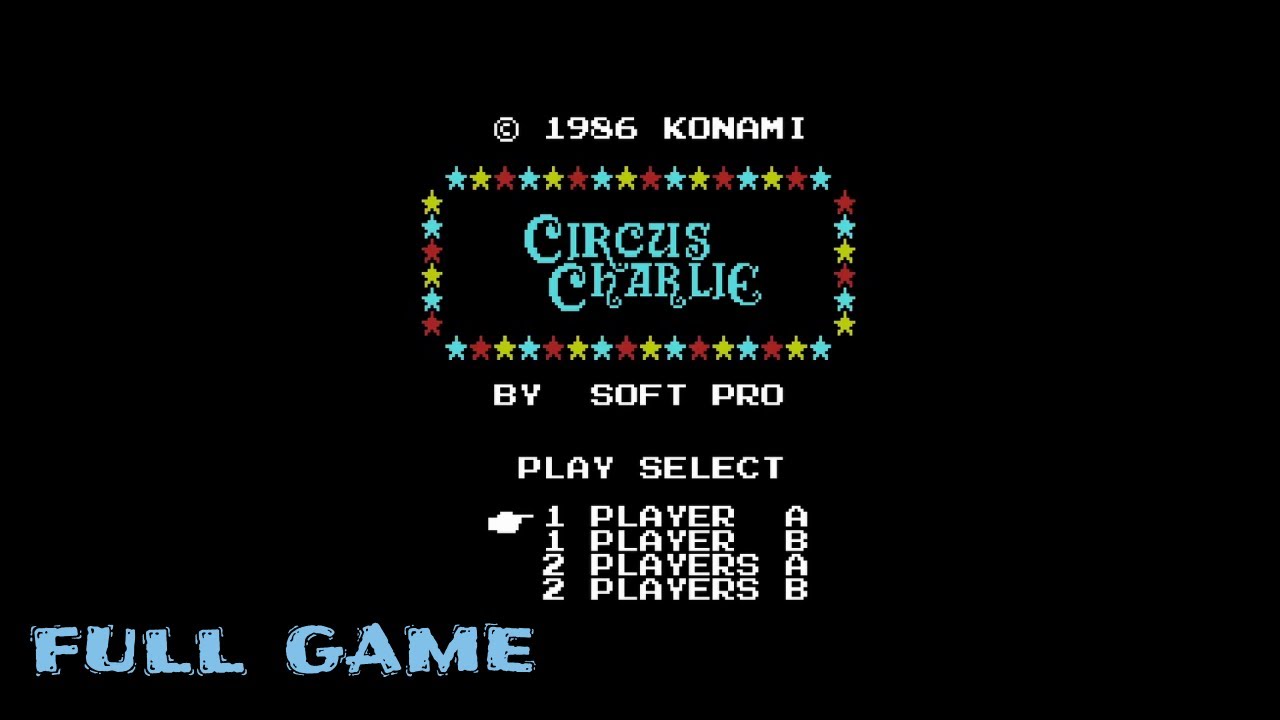 circus charlie - Nes - Full Game -Gameplay Clasico Retro - HD - YouTube
