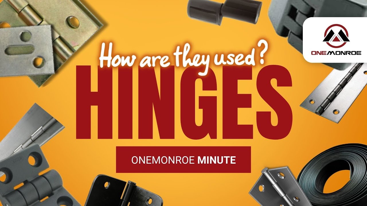 How Are Different Types of Hinges Used? | Piano, Bullet, Slip, Spring ...
