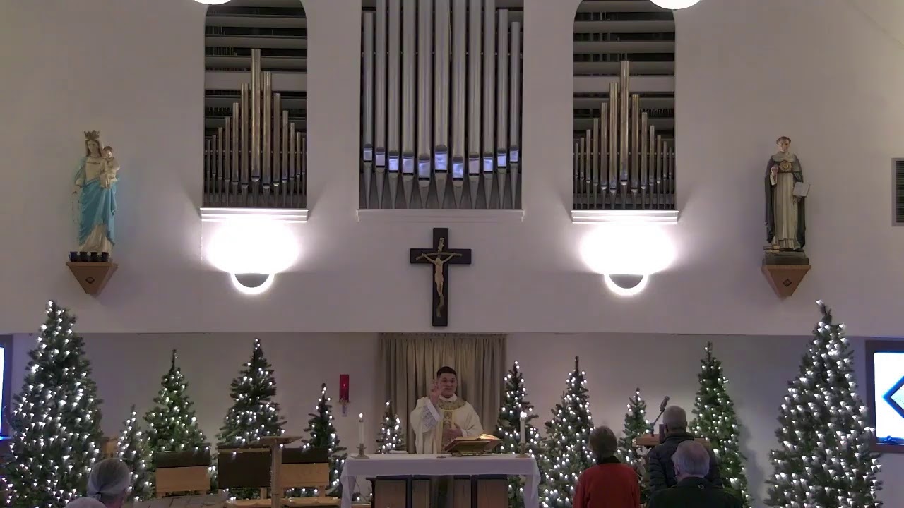 Christmas Morning Mass 7:30am with Fr. Adrian - YouTube