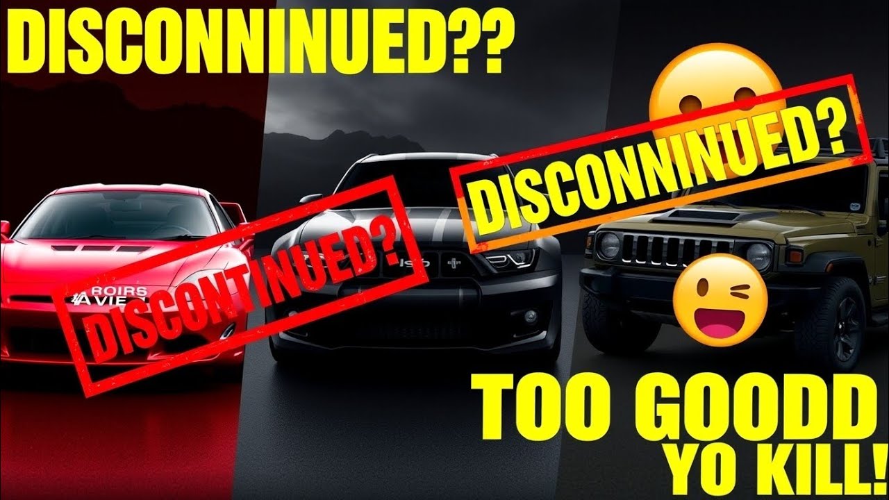 “10 Amazing Cars That Were Discontinued for SHOCKING Reasons!” - YouTube