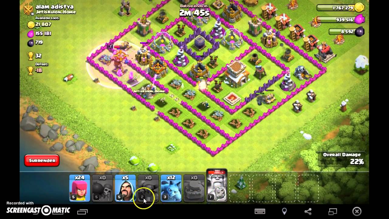 Clash of clans win - YouTube