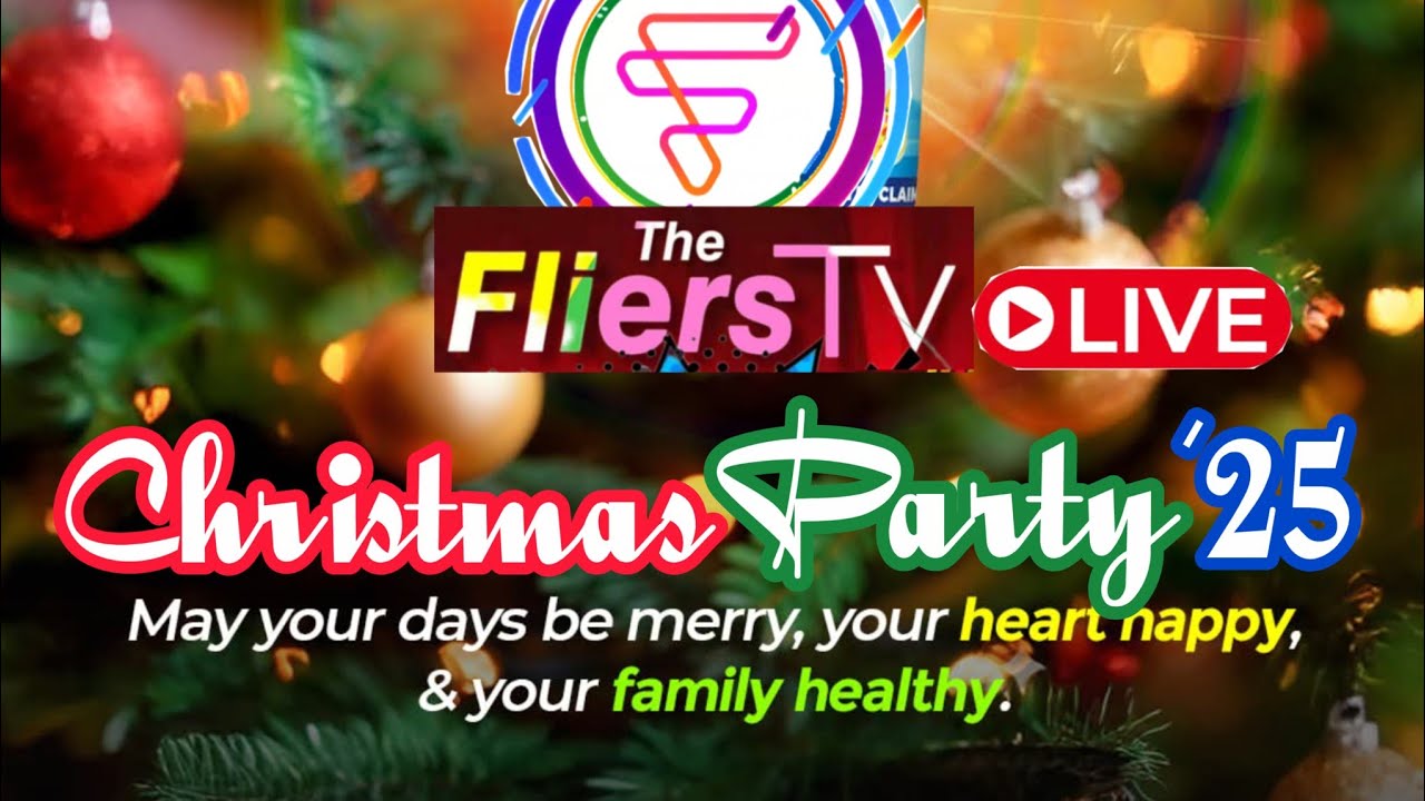 The Fliers Tv Christmas Party 2025 Live! - YouTube