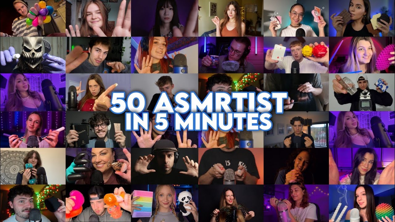 ASMR 50 Of My Favorite ASMRTISTS Compilation | Underrated ASMRTIST Only ...