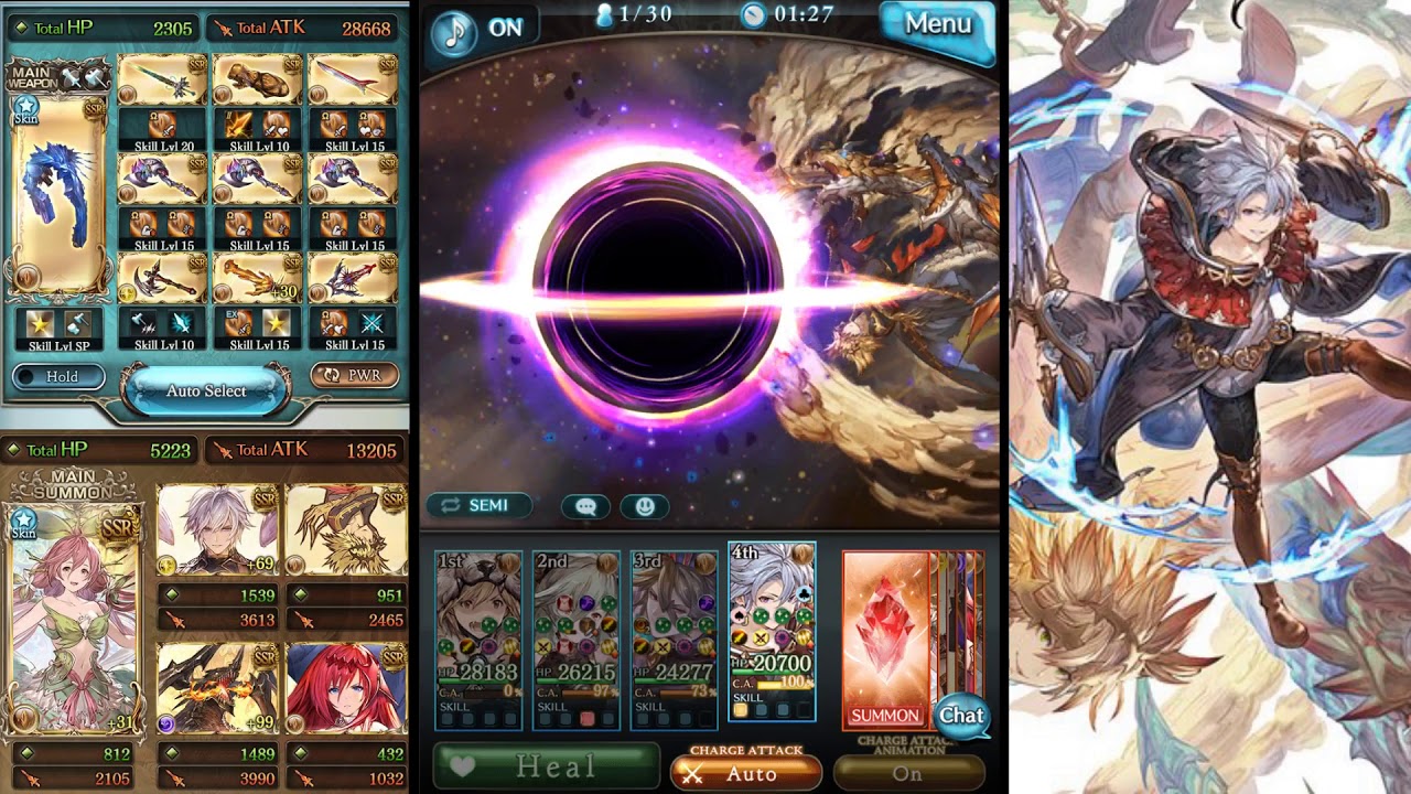 Granblue Fantasy: Frontline Caim Showcase - YouTube