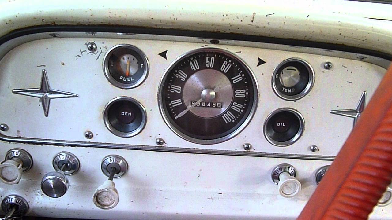 Lifted 1960 Ford 4X4 F100 Headers 292 Y-Block Start and Drive - YouTube