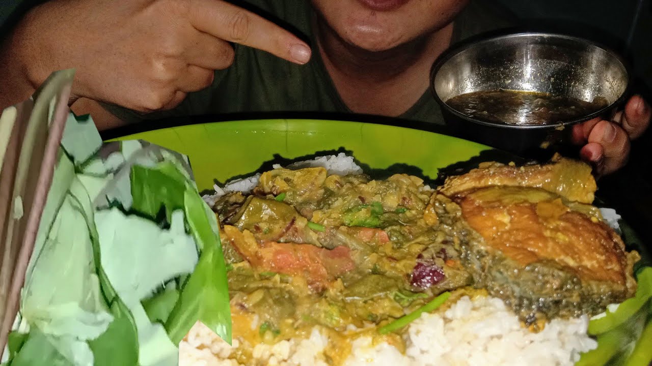 Dal with Kuchoo pata mix Sabzi. - YouTube