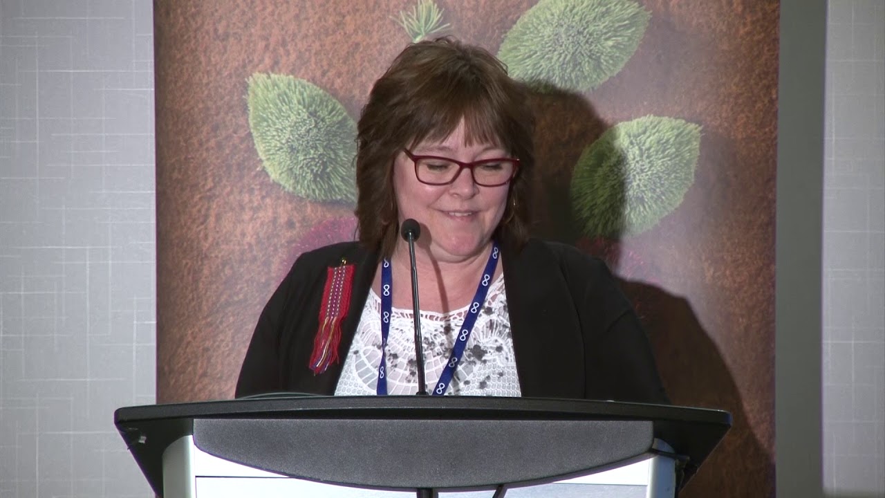 Métis Sixties Scoop Survivor Shannon Marks full Keynote Address - YouTube
