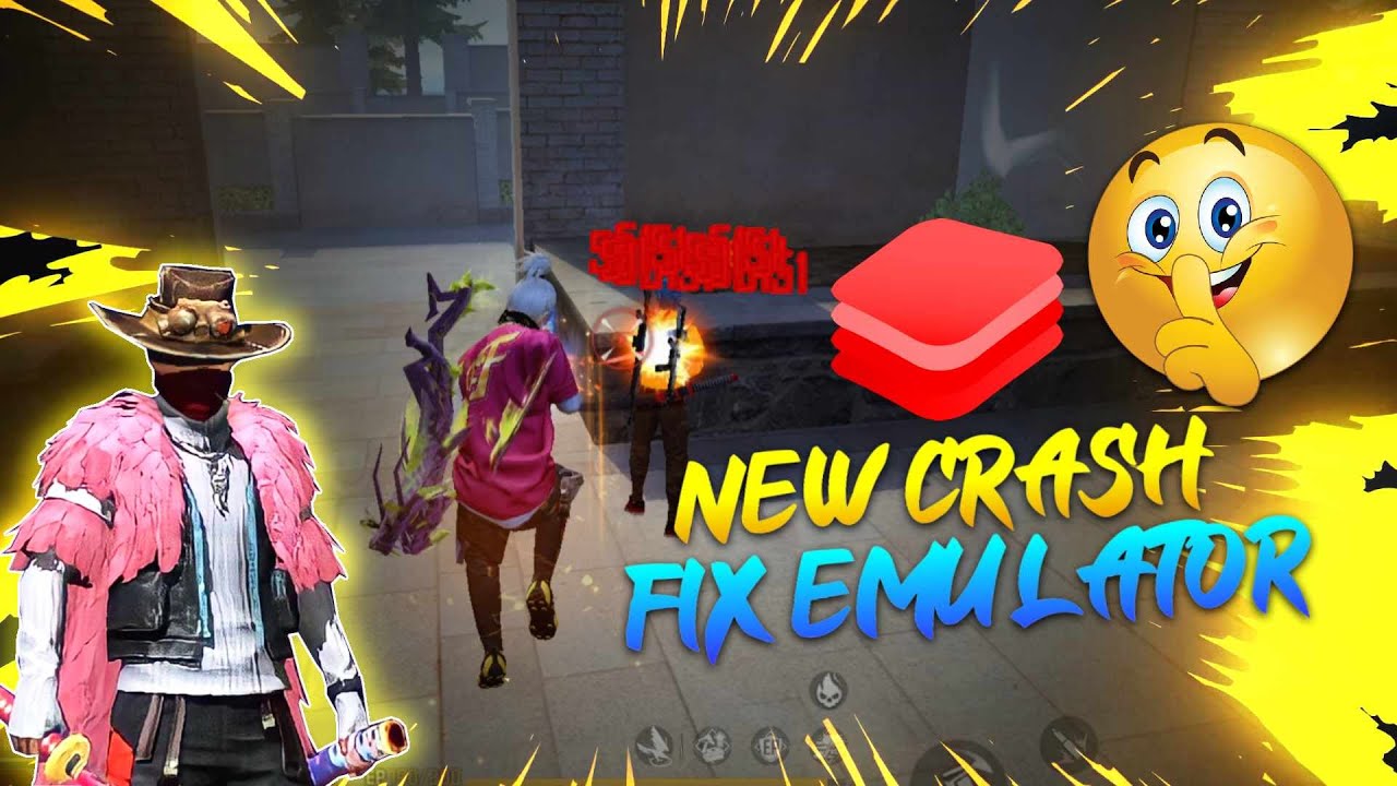 New 100% Crash fix Emulator😈Free Fire crash Fix+Lag fix Emulator😱E4VX ...
