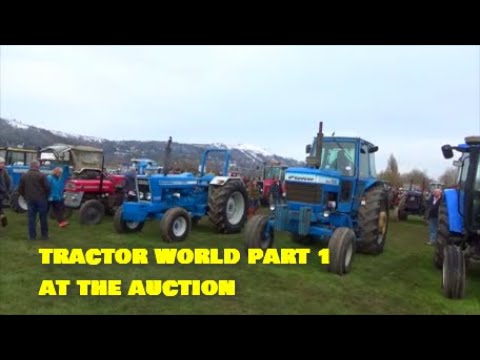 TRACTOR WORLD 2023. PART 1 AT THE AUCTION - YouTube