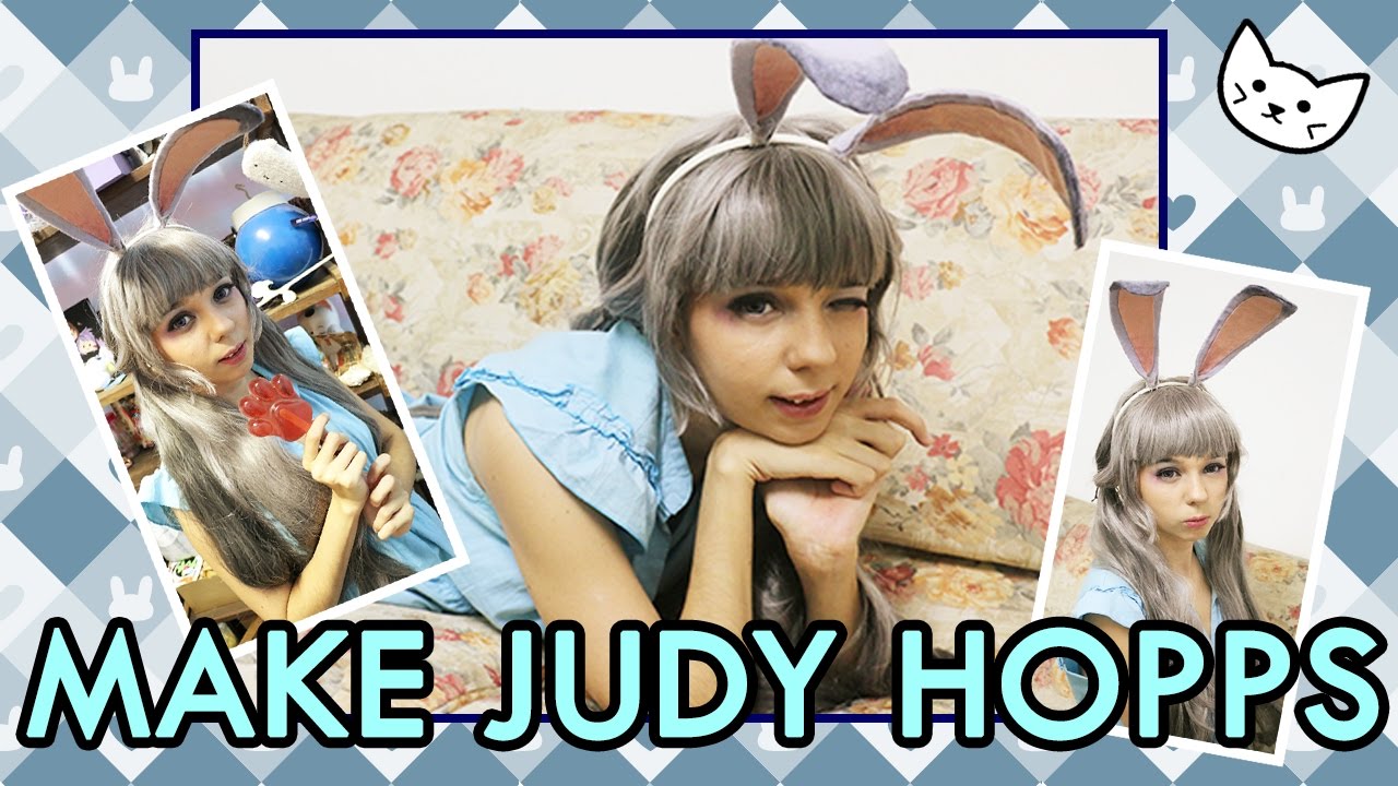 [Tutorial] Maquiagem da Judy Hopps (Zootopia) - YouTube