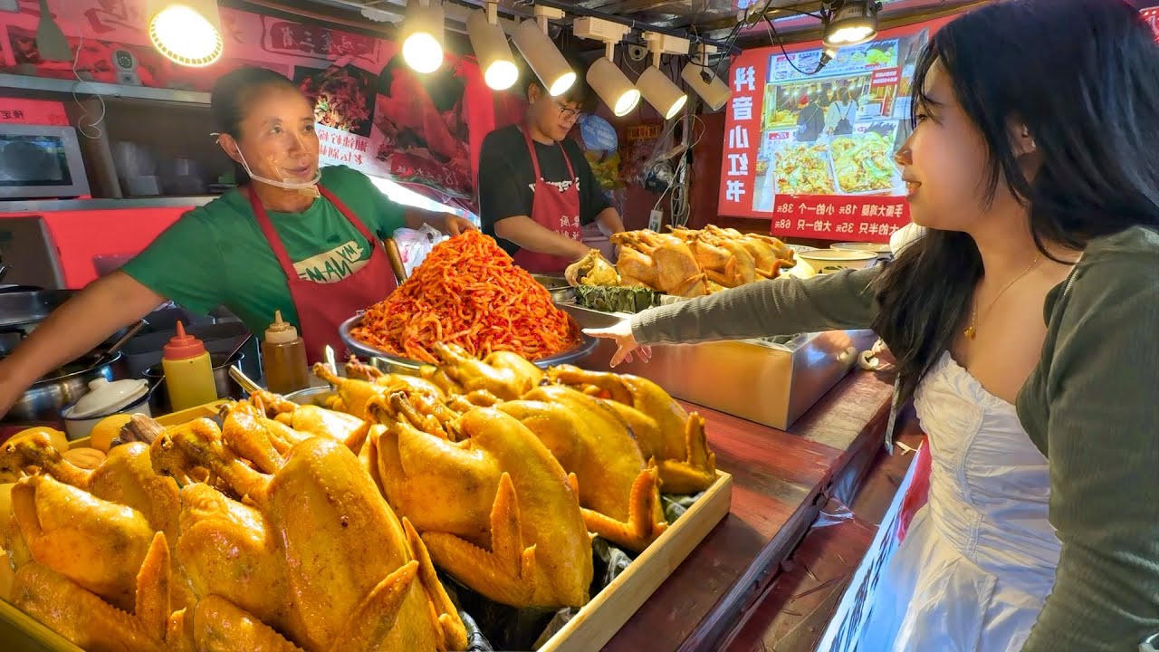 Spicy Traditional Food Market in Hunan, China: Authentic Dishes, Bold ...