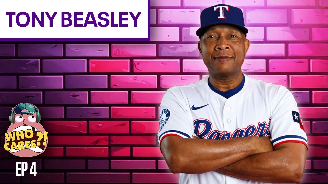 Texas Rangers Coach Tony Beasley | Who Cares!? - YouTube