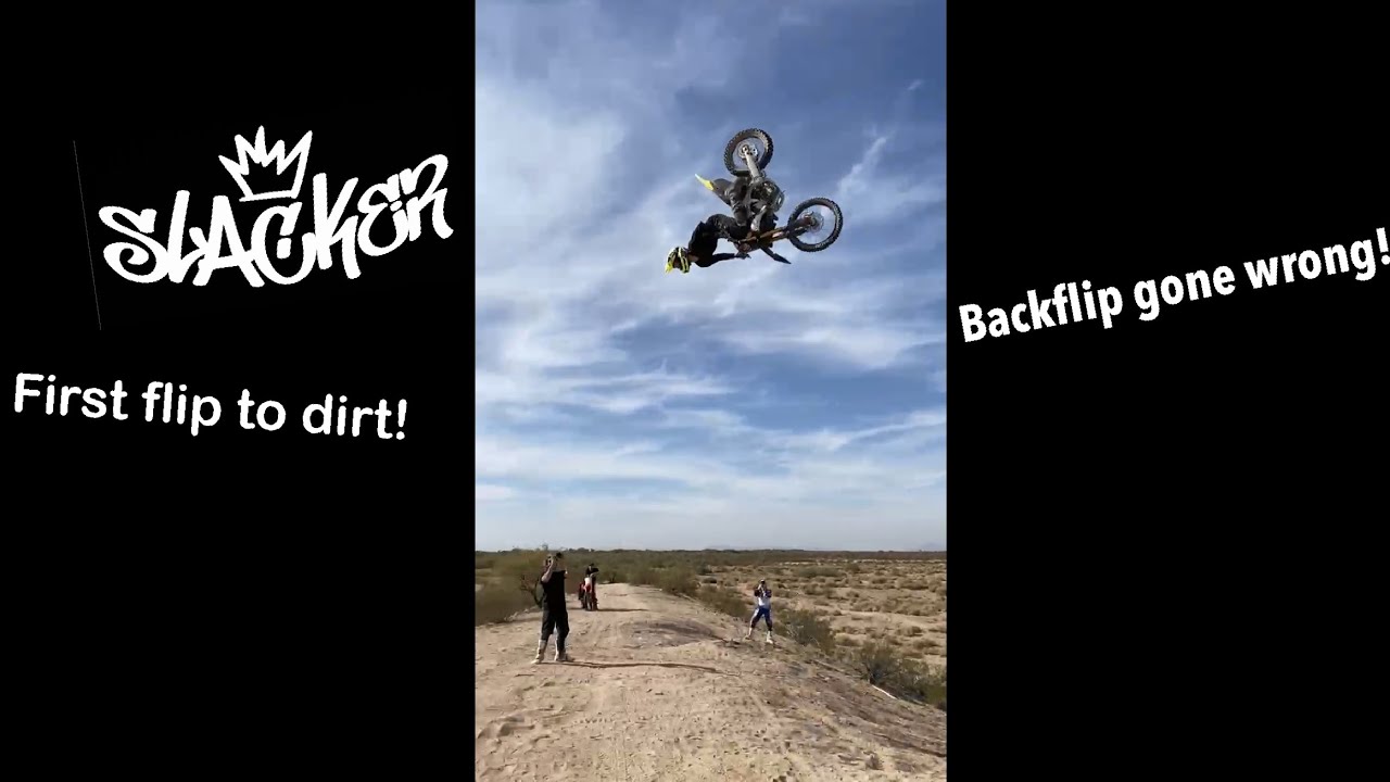 BACKFLIP GONE WRONG! : SLACKER VLOGS EP. 25 - YouTube