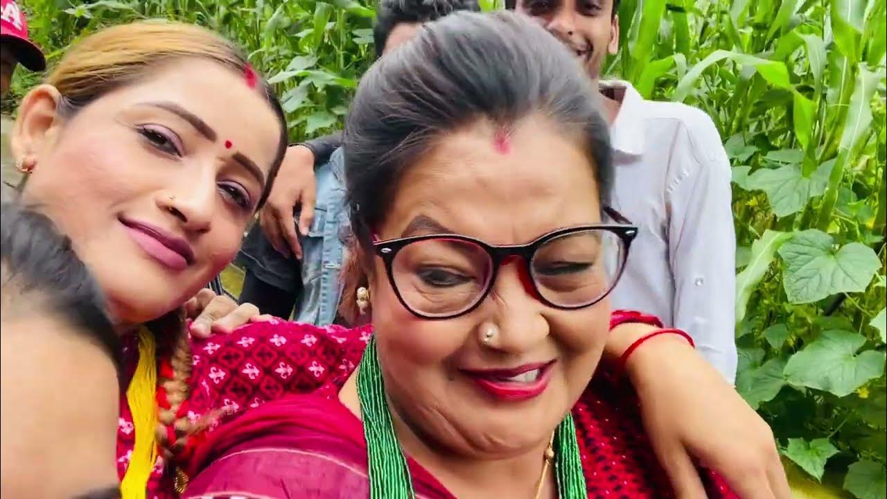 छुच्ची सासू // Chhuchchi Sasu //Shooting Report // New nepali sirial Shooting Time, Saroj Dahal ...