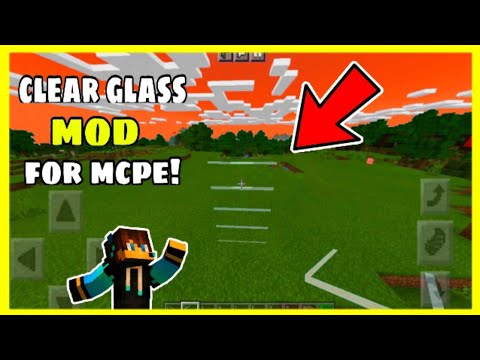 Clear glass mod for Minecraft pe || clear and connected glass mod for ...