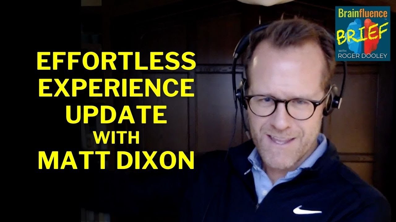 Effortless Experience Update with Matt Dixon - YouTube