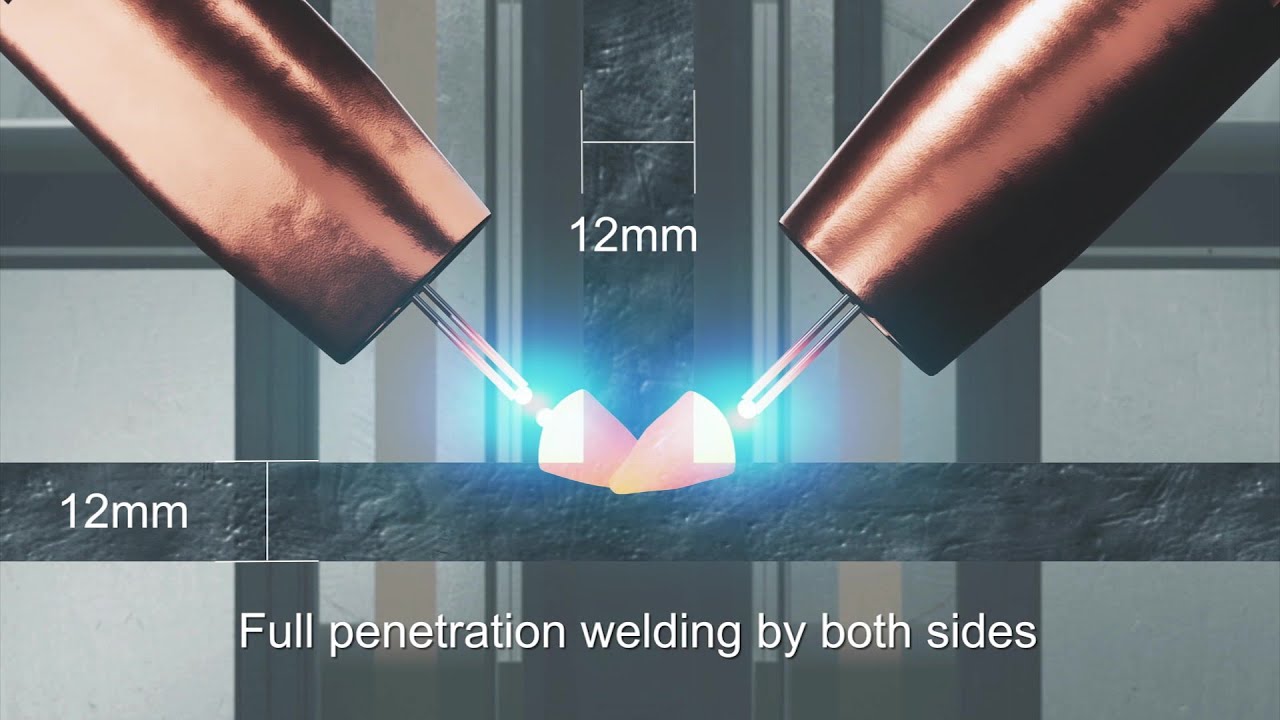 AOTAI Twin wire MIG Process - YouTube