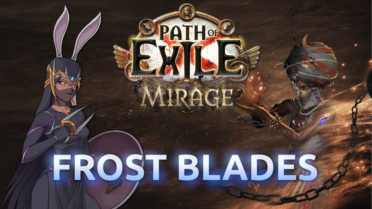 🔴 LIVE Path of Exile Mirage Frost Blades - YouTube