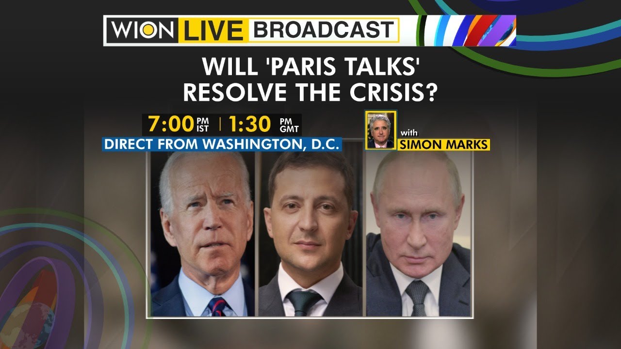 WION Live Broadcast: Four-way 'Normandy format' talks underway in Paris ...