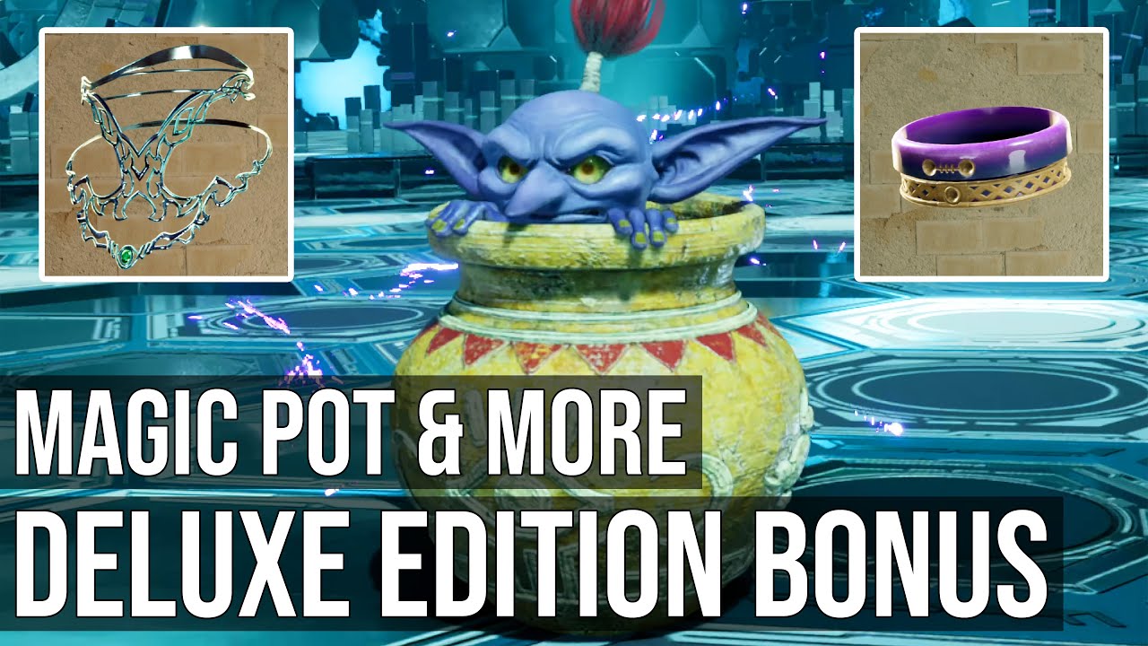 Final Fantasy 7 Rebirth - Deluxe Edition Bonus Content - Magic Pot ...