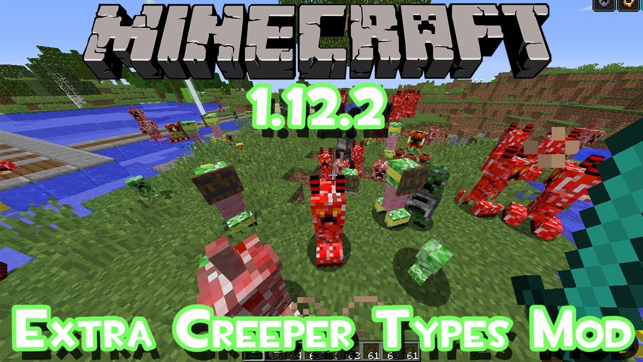Extra Creepers Types Mod (Mas Creepers para Minecraft) - Review e ...