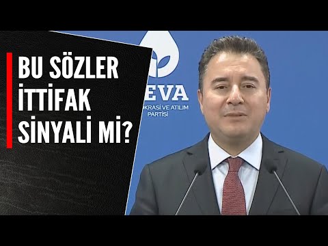 BU SÖZLER İTTİFAK SİNYALİ Mİ?