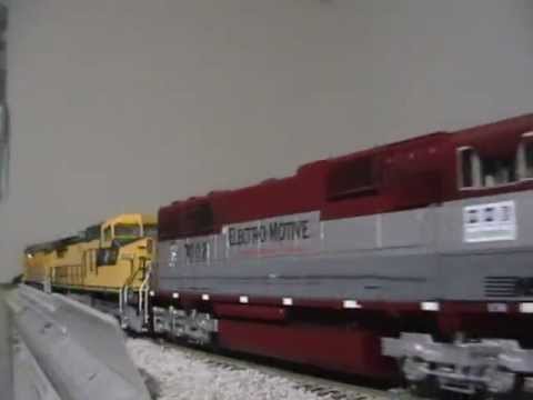 UP 9678 and ex CnW 8632 with 2 EMD leasers 7000 & 7002 and CEFX 1021 loaded coal drag HO # ...