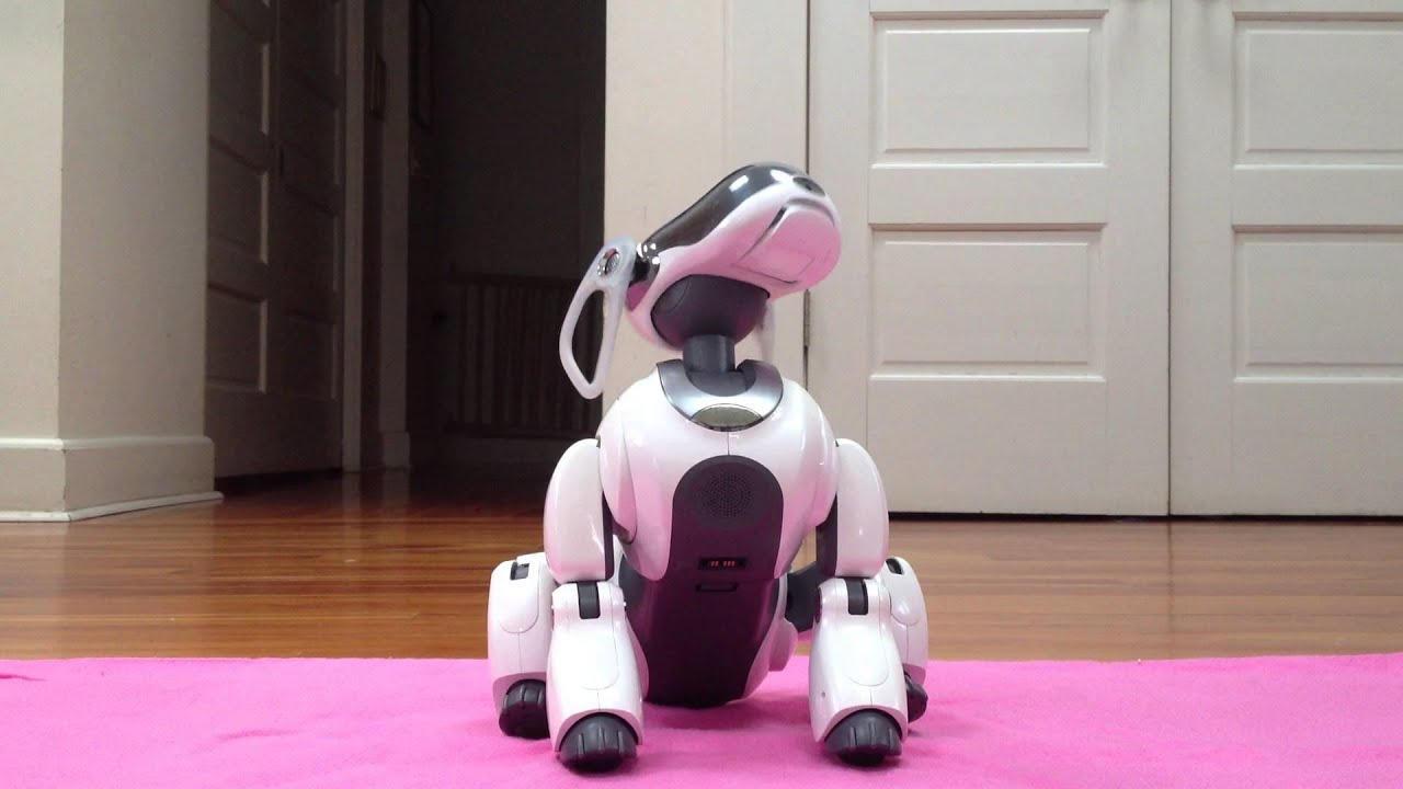 Aibo ERS-7 Dance- Serial Experiments Lain Opening - YouTube