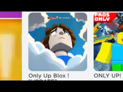 roblox ONLY UP… (part 1) - YouTube
