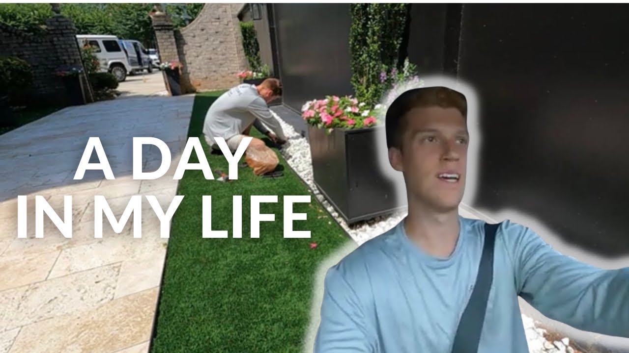 A day in my life as a CEO of a landscaping company - mini vlog - YouTube