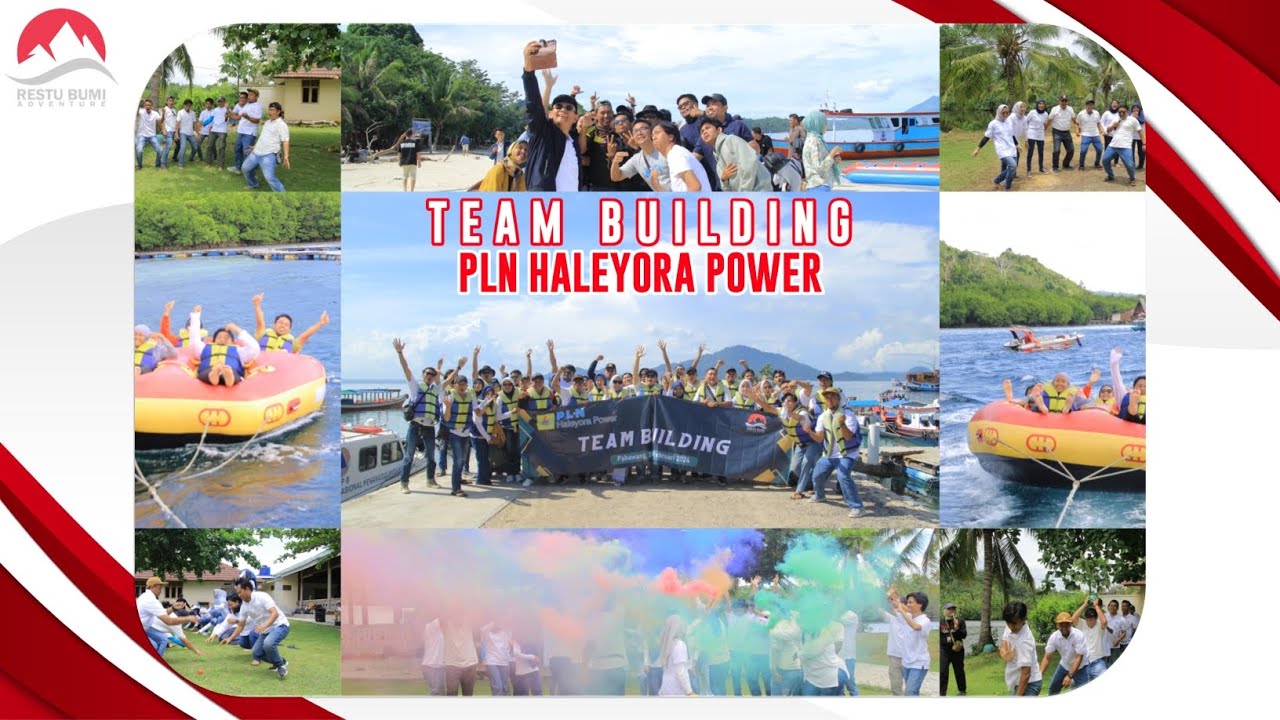 Team Building | PLN Haleyora Power | Pahawang Island - YouTube