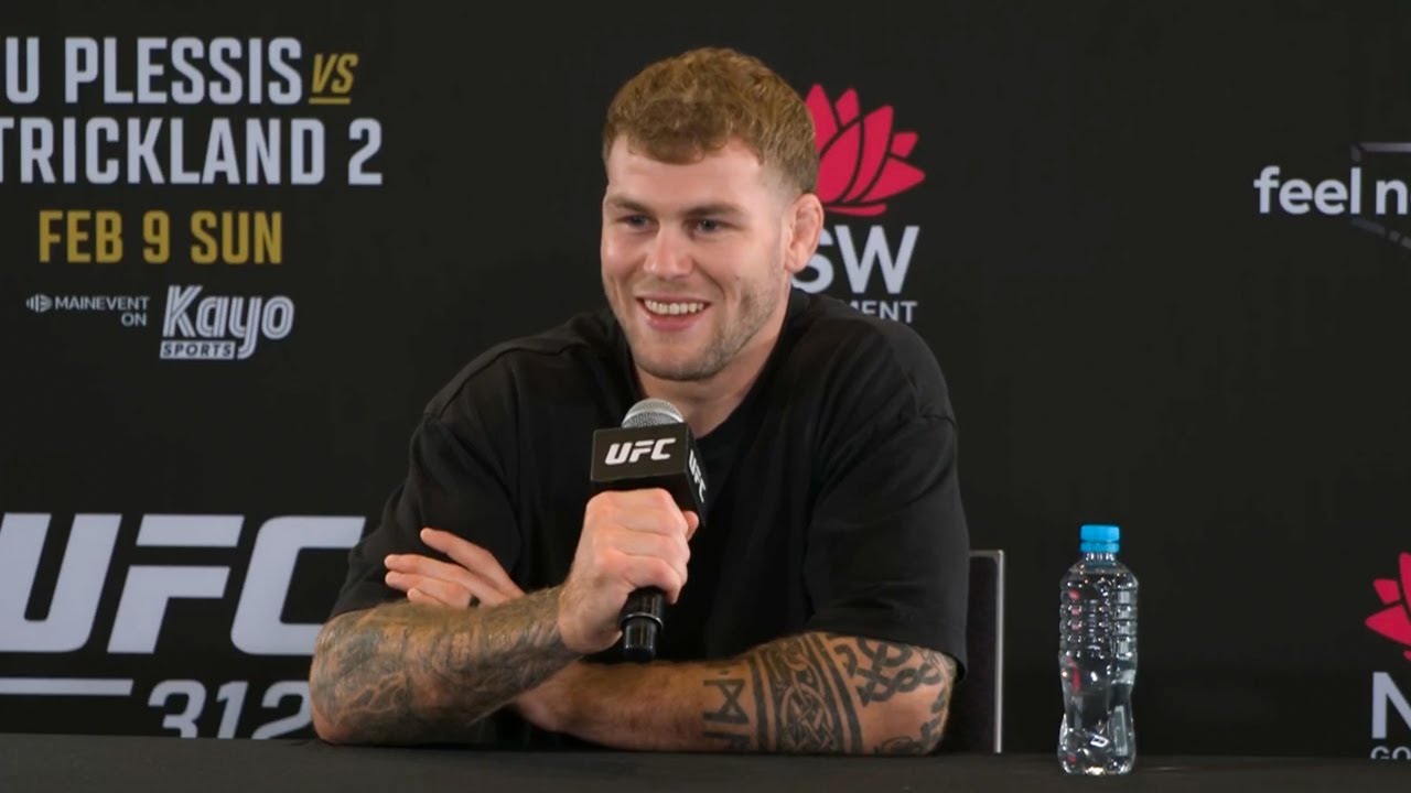 UFC 312: Jake Matthews media day | Matthews vs Prado @ufc - YouTube