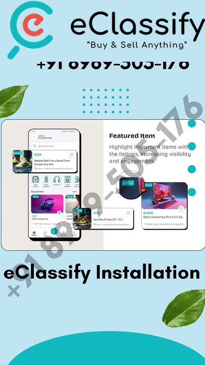eclassify app | how to make eclassify app | eclassify app customization | eclassify app with ...