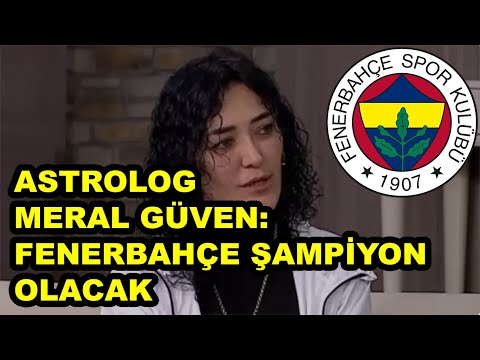 Astrolog Meral Güven Fenerbahçe'nin şampiyon olacağını söyledi: ''Anlamsız ve absürt ama...''