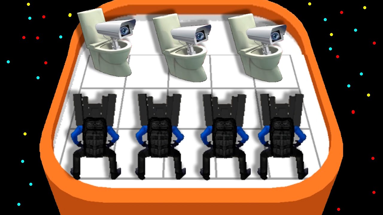 New, Merge Toilet Monster Battle vs Tv Camera Monster Skibidi Toilet ...