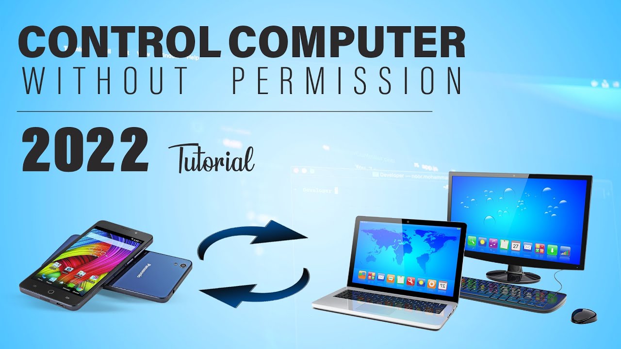 Remotely Control a Laptop or Desktop by Mobile Phone Globally using ...