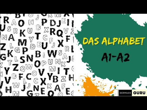 German Alphabet for Beginners - YouTube