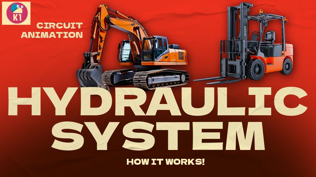 Hydraulic Circuit Explained on full! Animated training for beginners ...