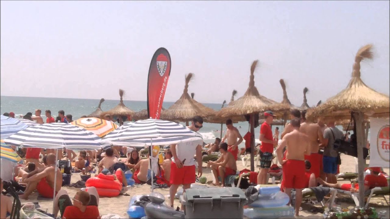 Party Playa de Palma Mallorca / Majorca - YouTube