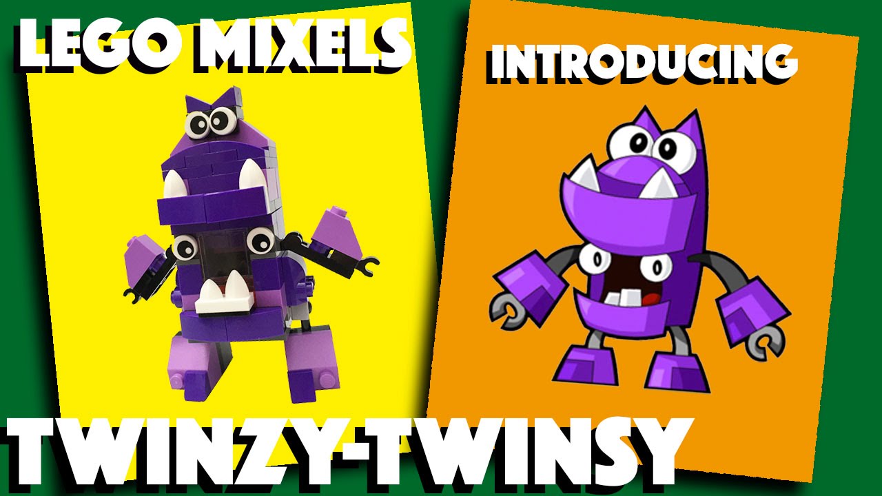 LEGO Mixels - Twinzy-Twinsy - Stop Motion Build | Bricks and Clay Play ...