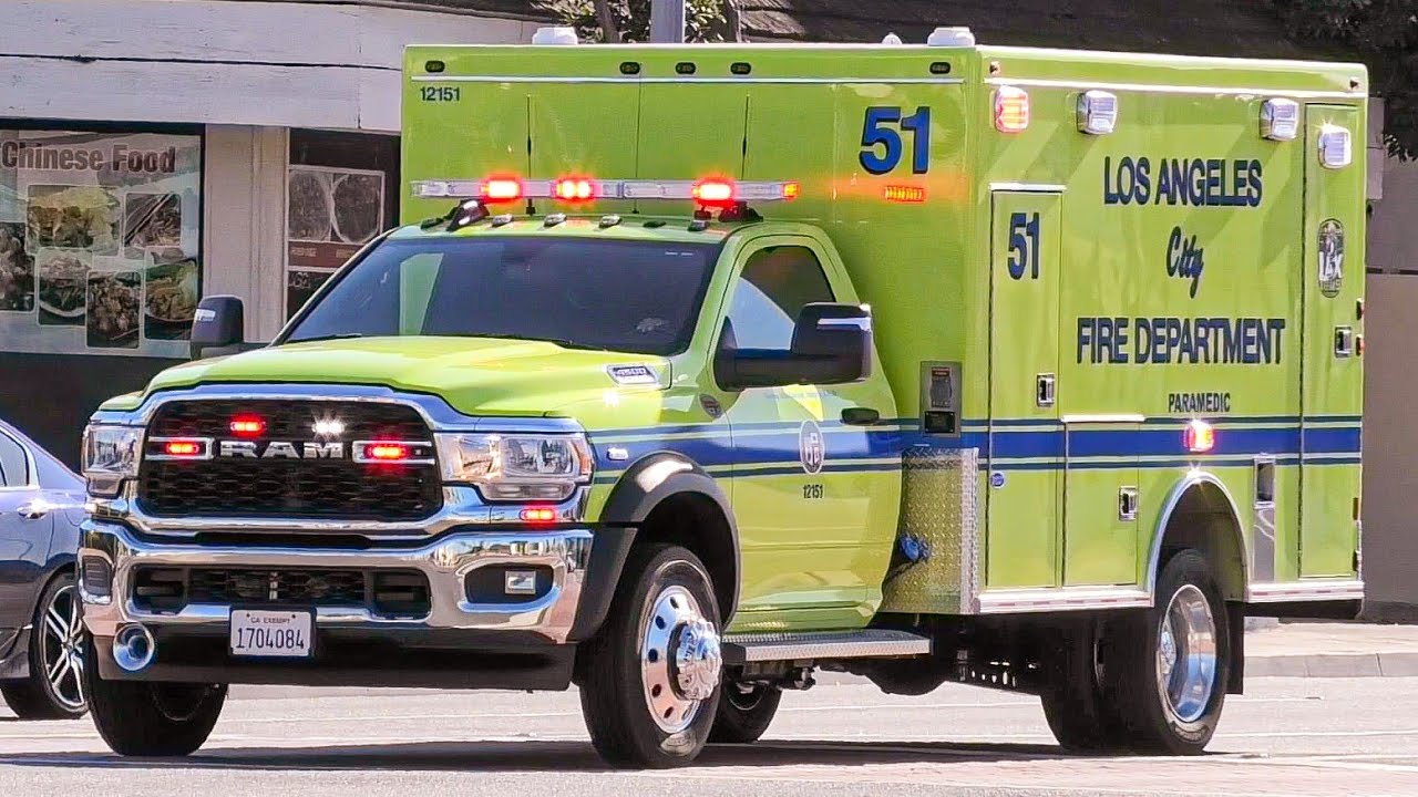 *The New and the Old* LAFD Rescue 51 Transporting - YouTube