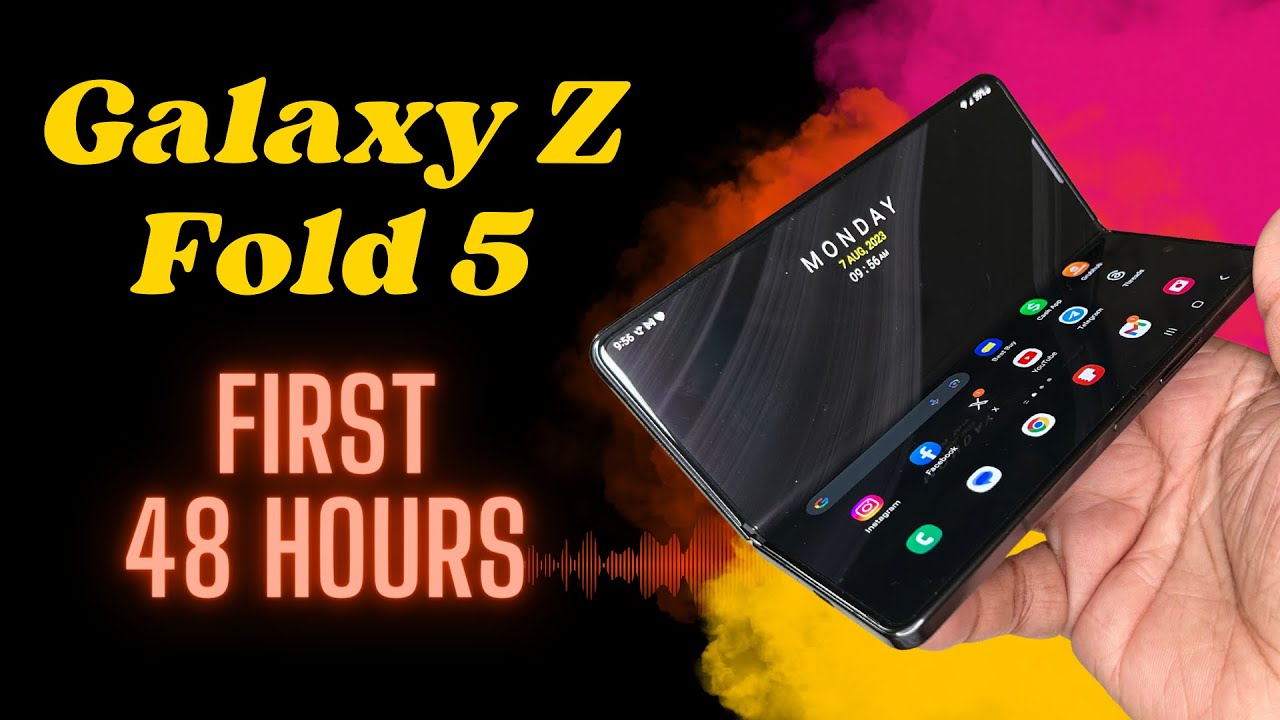 Samsung Galaxy Z Fold 5- 48 Hours Later | Cheat Code!? - YouTube