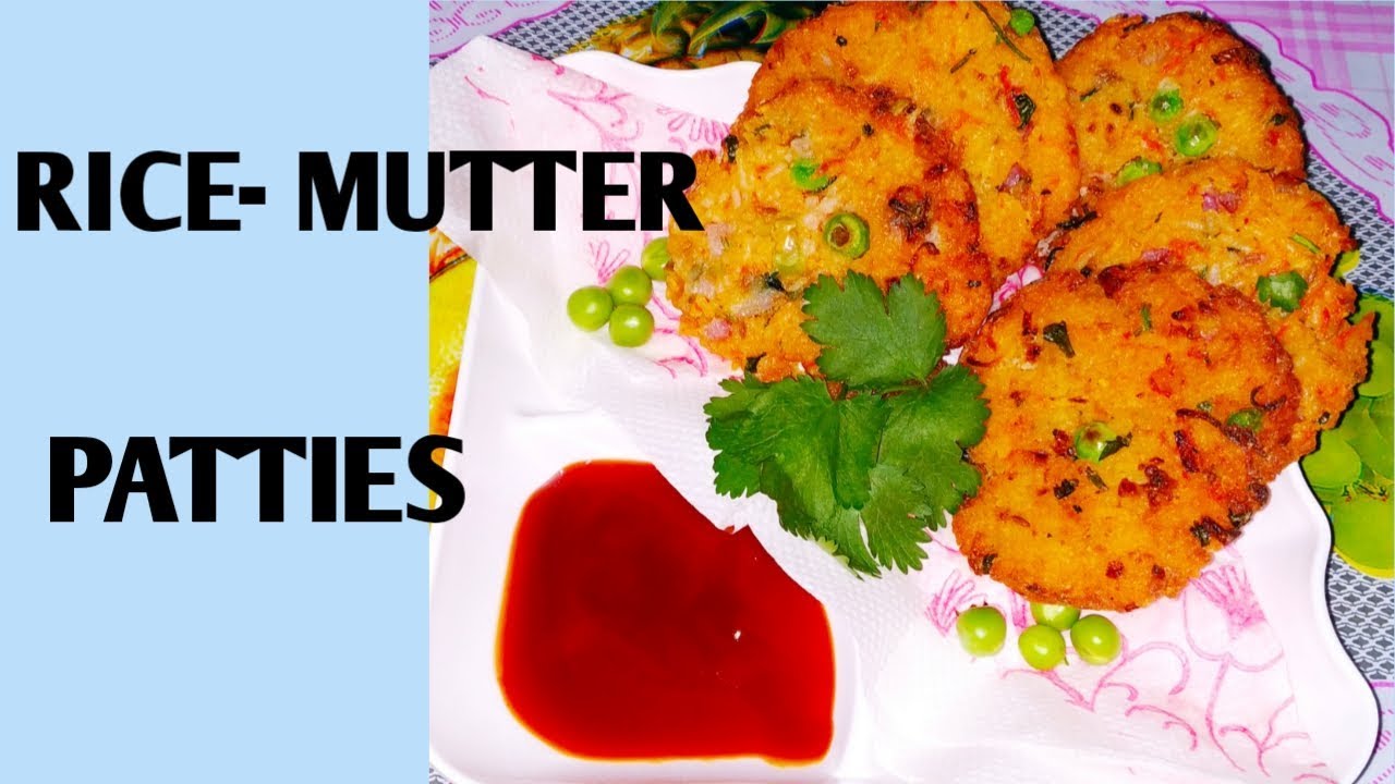rice mutter patties RICE-MUTTER PATTIES - YouTube