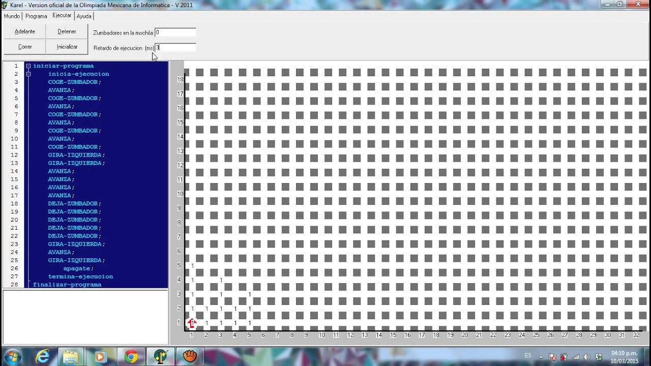 karel primeros ejercicios - YouTube