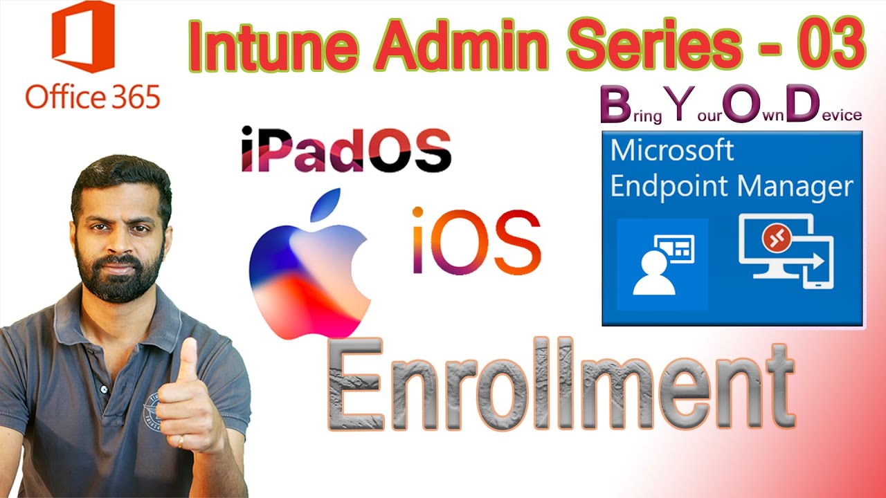 Microsoft Intune Endpoint Manager MEM | iOS, iPadOS enrollment | MDM ...