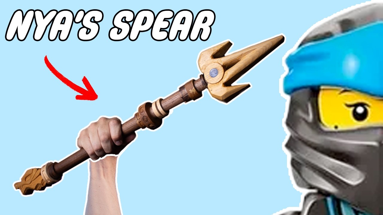 Epic Lego Ninjago Build: Nya's Golden Spear - YouTube